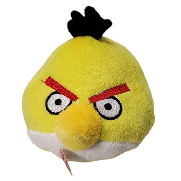 Commonwealth | Toys | Angry Birds Hartz 5 Yellow Chuck Bird Plush No ...
